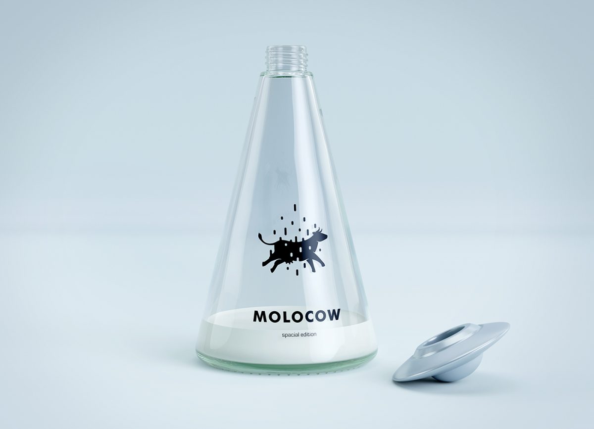 Molocow ขวดนมดีไซน์เก๋ทรง UFO ออกเเบบมาเพื่อให้เด็กๆอยากทานนมมากขึ้น
