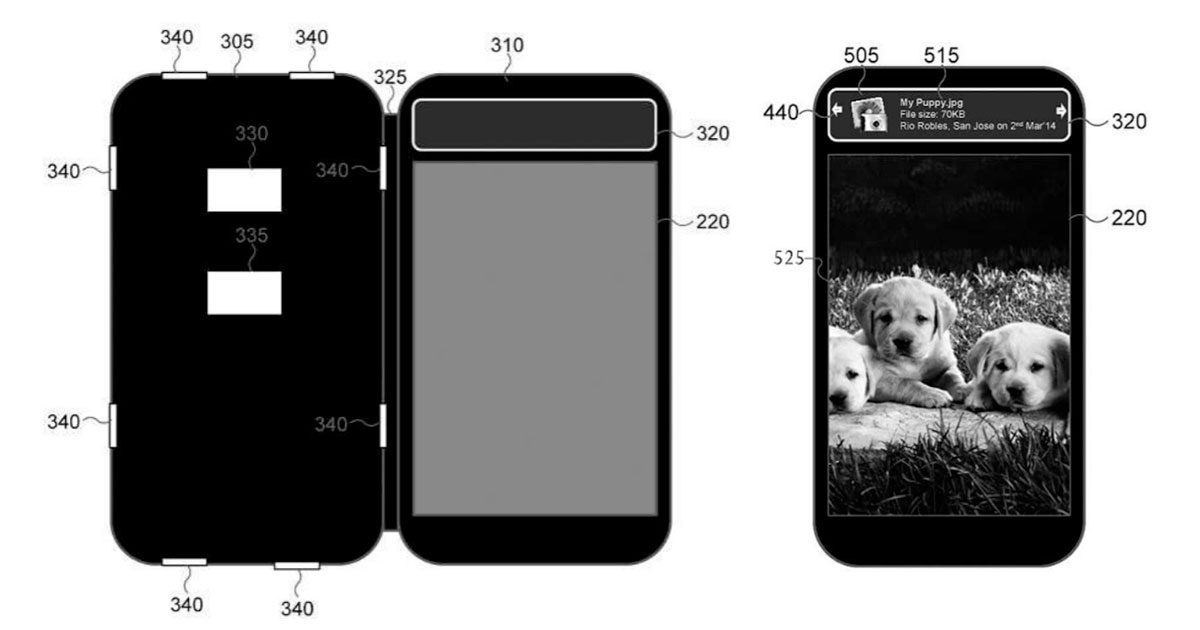 Samsung จดสิทธิบัตรเคส Flip Cover ที่มีหน้าจอขาวดำแบบ e-ink