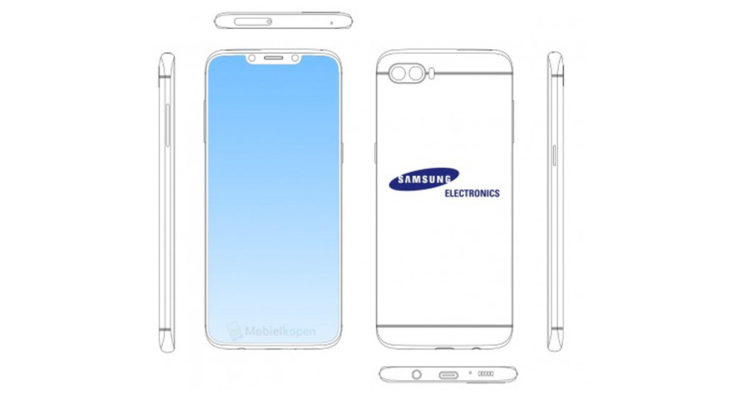 เกินจะต้าน! Samsung จดสิทธิบัตรใหม่สมาร์ทโฟนหน้าจอไร้ขอบแถมมีติ่ง Notch