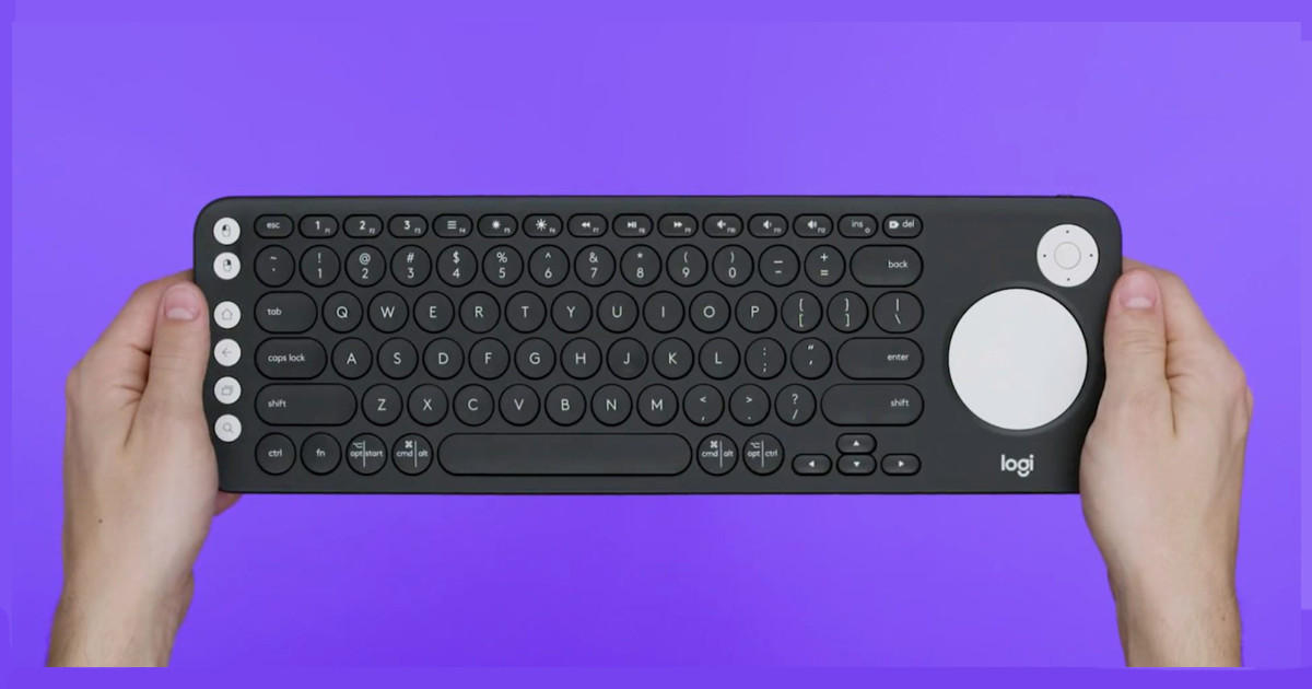 Logitech K600 คีย์บอร์ดรุ่นใหม่ ไว้ใช้งานกับ Smart TV
