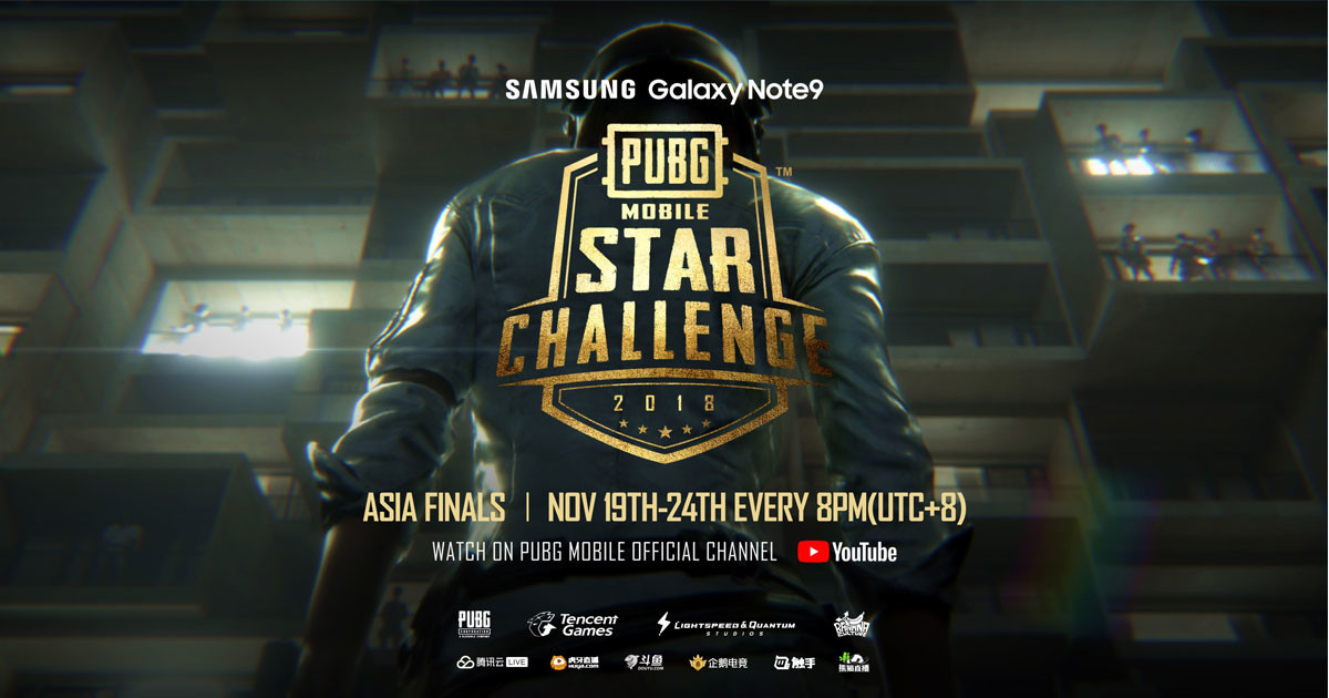 PUBG Mobile Star Challenge รอบ Asia Final 19-24 พ.ย.นี้