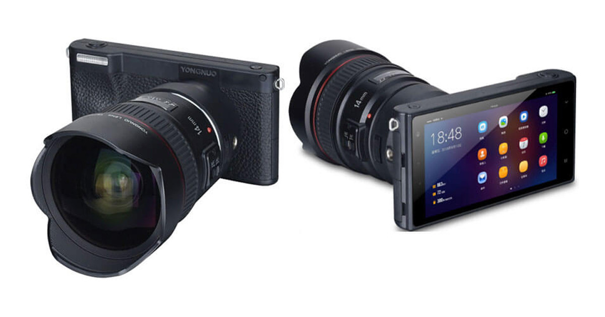 Yongnuo รุ่น YN450 กล้องมิลเลอร์เลสระบบ Android ใช้กับเลนส์ Canon ได้