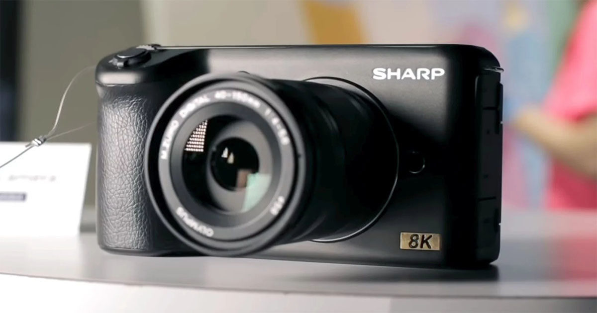 Sharp เปิดตัวกล้องมิลเลอร์เลสความคมชัด 8K ราคาต่ำกว่าแสนห้าในงาน CES 2019
