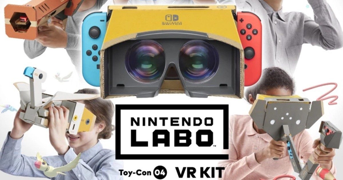 Nintendo Labo ชุดที่ 4 มาในรูปแบบแว่น VR คาดเปิดตัว 12 เมษายนนี้