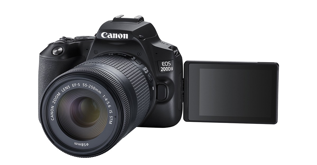 Canon EOS 200D II กล้อง DSLR เล็กสุด เบาสุด เปิดราคา 23,900 บาท