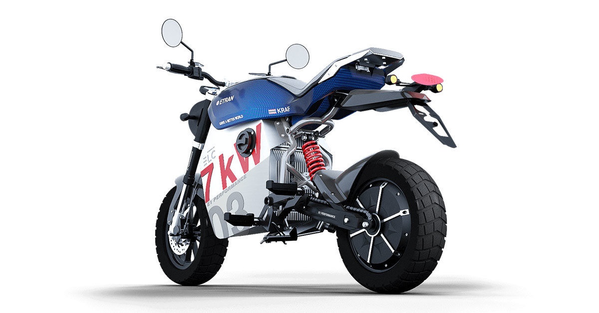 ETRAN KRAF Limited Edition จักรยานยนต์ไฟฟ้าของคนไทย เชื่อมต่อรถผ่าน ...
