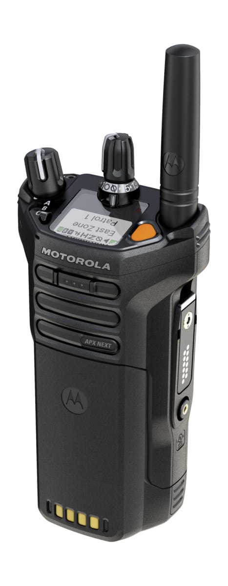 Motorola APX Next วิทยุสื่อสาร Walkie-Talkie เพิ่มเทคโนโลยสมัยใหม่