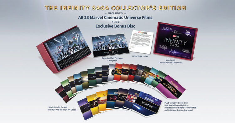 Marvel THE INFINITY SAGA ชุด Box Set รวมครบหนัง 23 เรื่องจากจักรวาล MCU