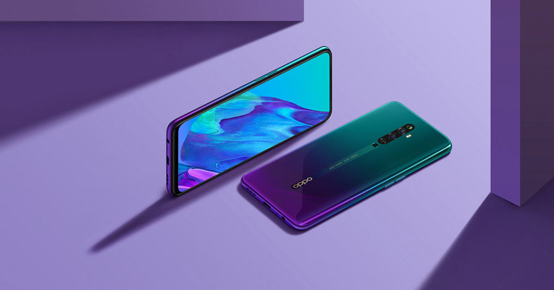 OPPO Reno2 F สีใหม่ Nebula Green Limited Edition ราคา 11,990 บาท