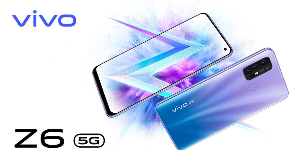 Vivo Z6 5G ใช้ชิป Snapdragon 765G แบต 5000 mAh เตรียมเปิดตัว 29 ก.พ.นี้
