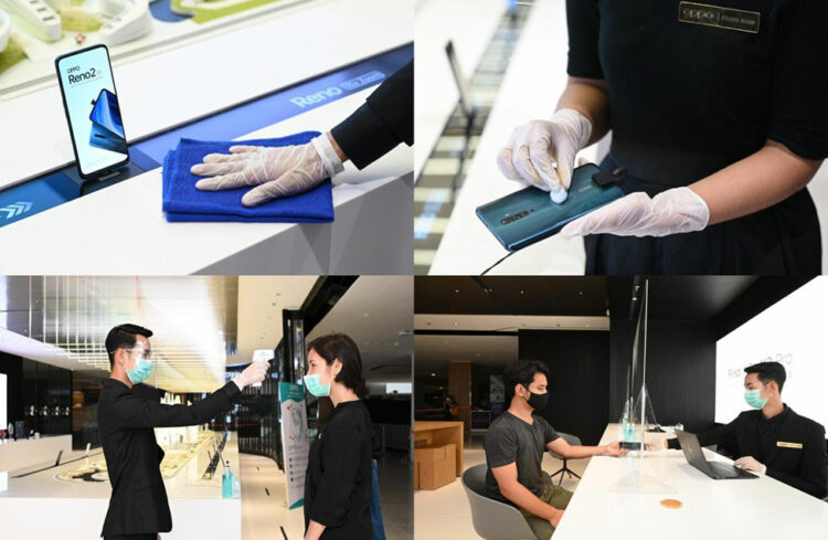 OPPO Brand Shop พร้อมให้บริการแล้ววันนี้! ปลอดภัย ด้วยมาตรการที่เข้มงวด