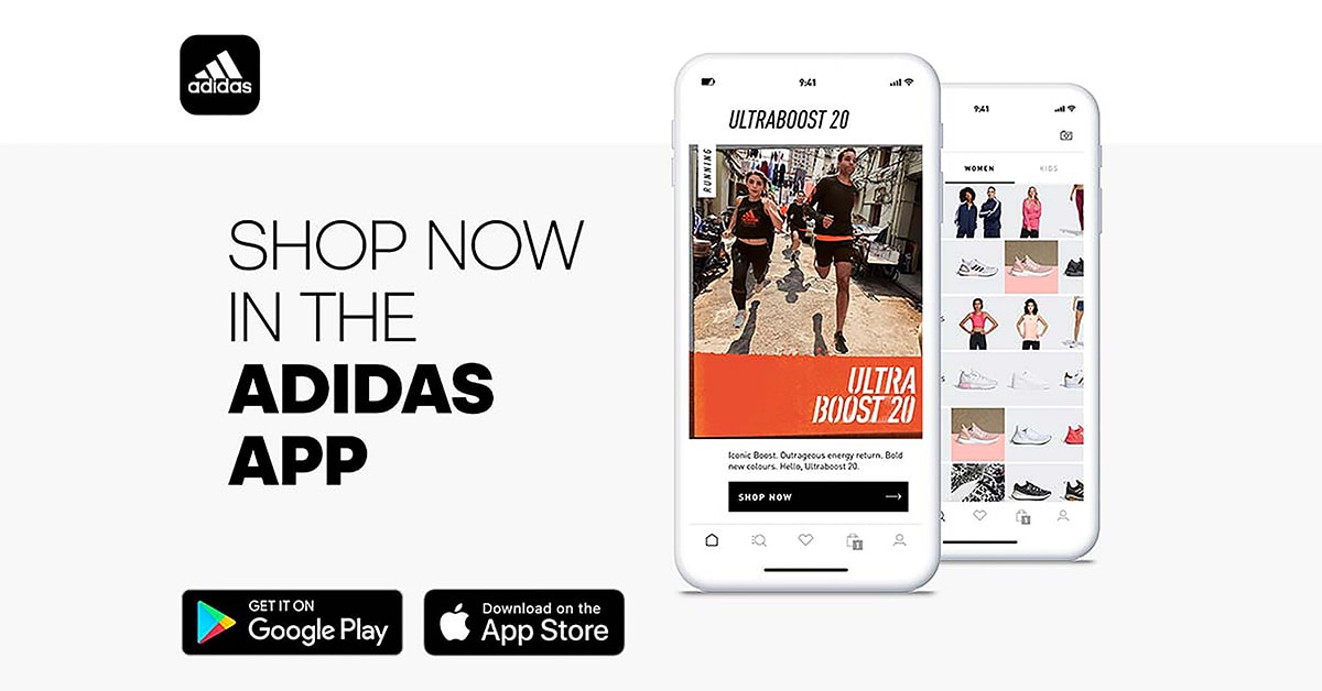 adidas App ช็อปสนุกกว่าเดิม ค้นหาสินค้าด้วยภาพ มีส่อง AR ดูรองเท้าของจริง