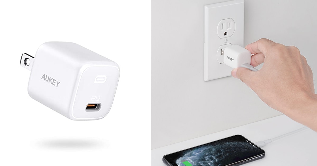 AUKEY Omnia Mini 20W อแดปเตอร์ ชาร์จเร็ว iPhone 12 ที่คุ้มค่าที่สุด