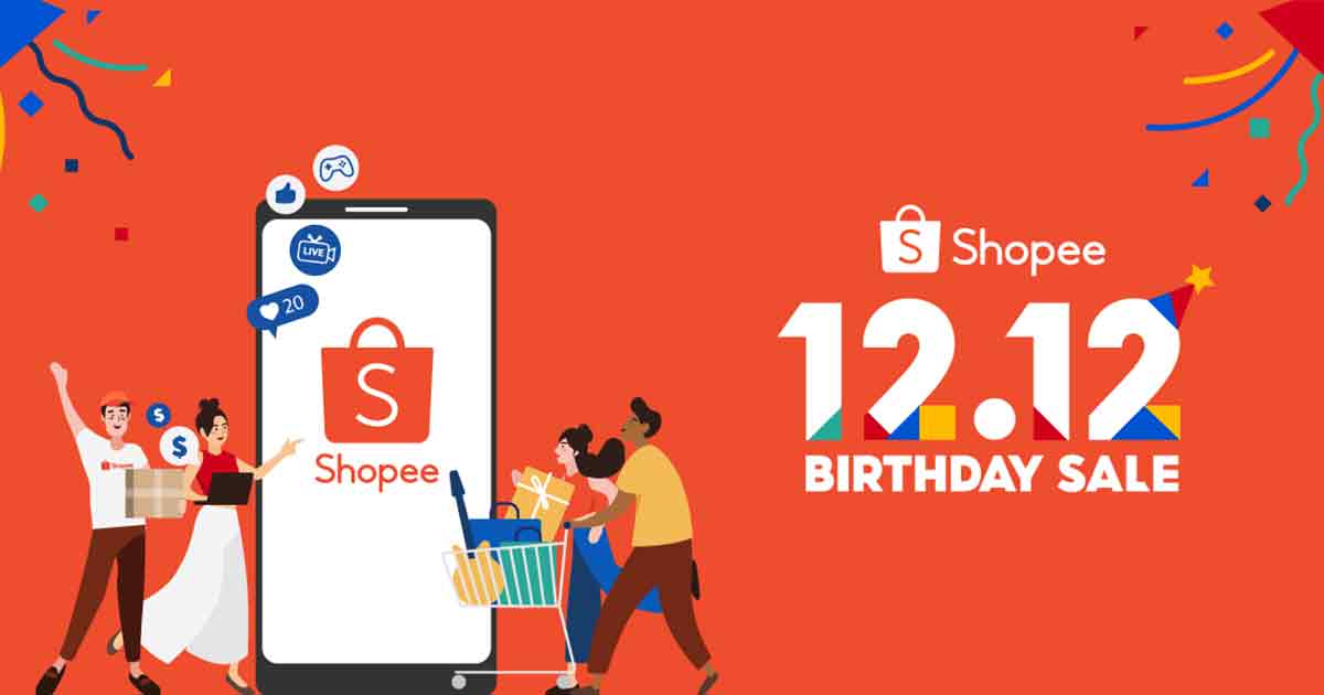 Shopee 12.12 Birthday Sale ส่งท้ายปี ฉลองการเติบโตตลอด 5 ปีที่ผ่านมา