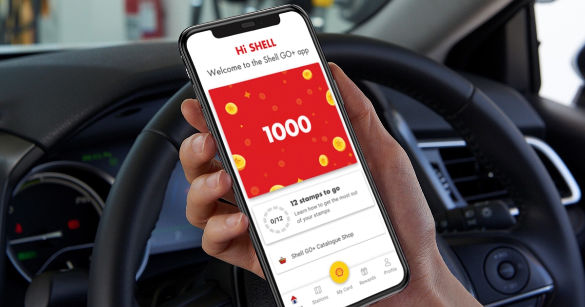 Shell GO+ แอปฯ สะดวก ใช้งานง่าย สะสมคะแนน สิทธิประโยชน์มากมาย