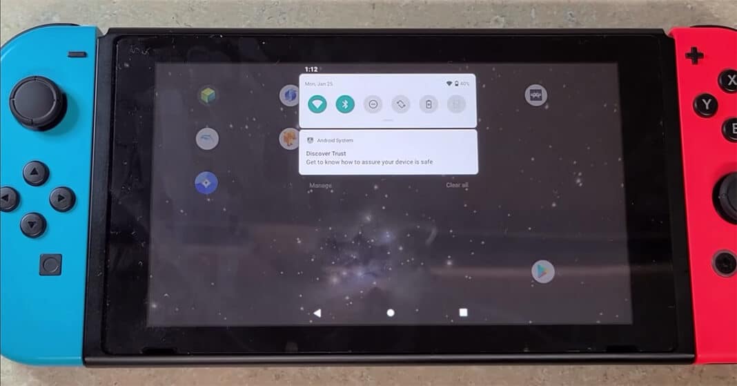 SwitchRoot โชว์ติดตั้งและใช้งาน Android 10 บน Nintendo Switch ได้สำเร็จ