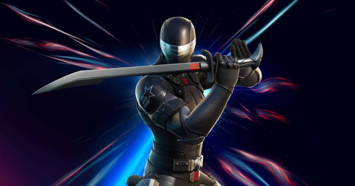 Fortnite ร่วมกับ G.I. Joe เปิดตัว Snake Eyes Outfit พร้อมฟิกเกอร์จาก Hasbro