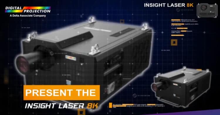 DELTA ฉลองครบรอบ 50 ปี เปิดตัว Digital Projection Insight เลเซอร์ ...