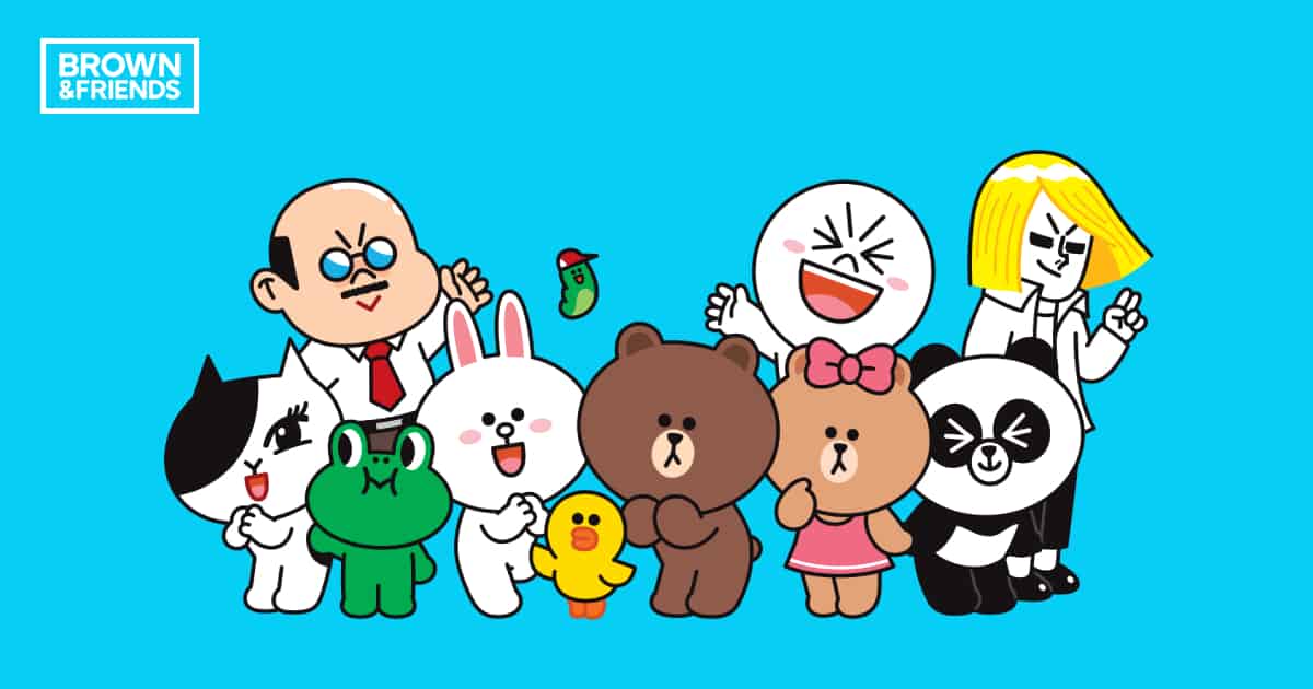 10 ปีของ LINE FRIENDS กับ BROWN & FRIENDS จากมิตรภาพสู่งานสร้างสรรค์ ...