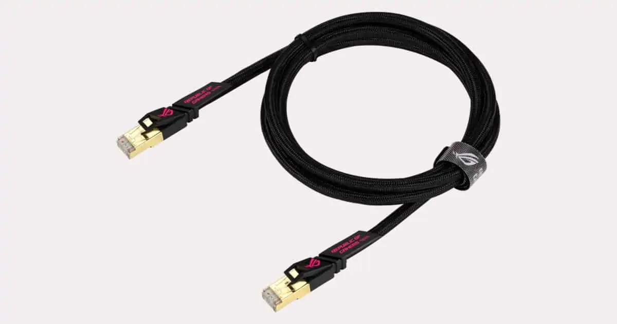 ASUS เปิดตัว ROG CAT7 cable สาย LAN เกมมิ่งระดับพรีเมียม รองรับ ...