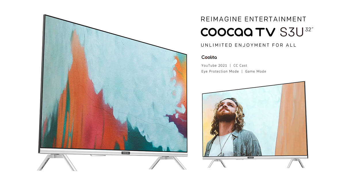 เปิดตัว coocaa S3U สมาร์ททีวี พร้อมระบบ Coolita OS ราคา 4,999 บาท