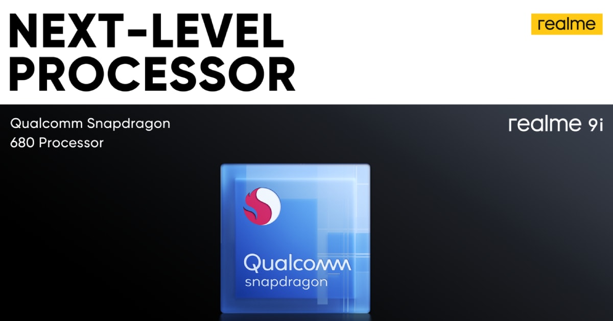 เตรียมพบ realme 9i มาพร้อมชิปเซ็ตรุ่นใหม่ล่าสุด Snapdragon 680