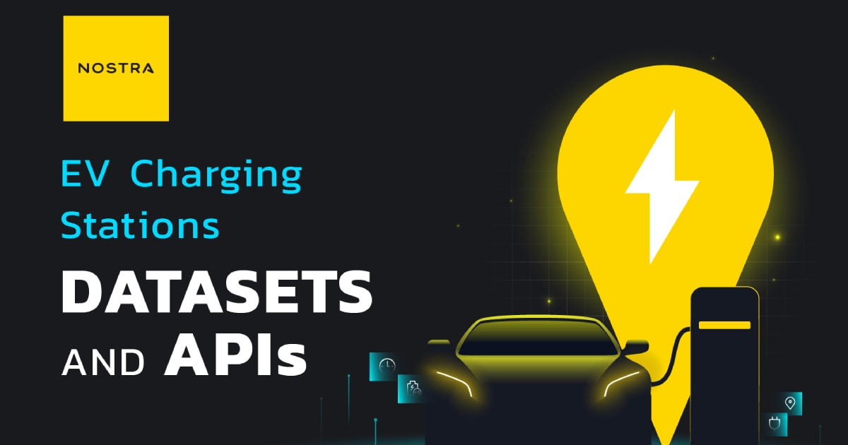 NOSTRA ร่วมผลักดัน EV charging ecosystem เปิดบริการข้อมูลสถานีชาร์จ+แผนที่ออนไลน์ Map APIs