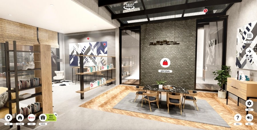 AIS 5G ร่วมกับ SCG เปิดตัว SCG Smart Living Mall ช้อปปิ้งในโลกเสมือน