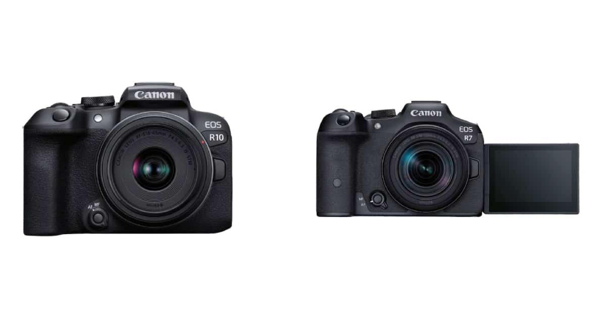 เปิดตัว Canon EOS R7 และ EOS R10 เซนเซอร์ APS- C พร้อมเลนส์ระบบ RF-S