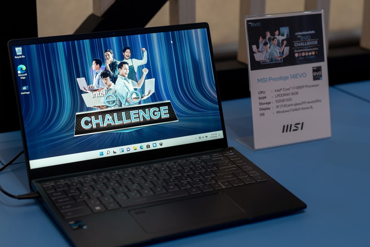 เปิดตัว Intel EVO รุ่นที่ 3 มาตรฐานสเปกแล็ปท็อปมาพร้อม 12th Gen Intel Core