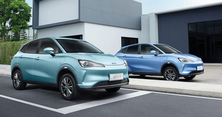 NETA V ราคา 549,000 บาท บุกตลาดรถยนต์ไฟฟ้า EV เมืองไทย
