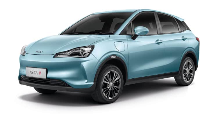 NETA V ราคา 549,000 บาท บุกตลาดรถยนต์ไฟฟ้า EV เมืองไทย
