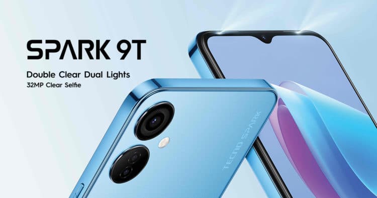 TECNO เตรียมเปิดตัว SPARK 9T เซลฟี่กล้องหน้า 32MP พรีออเดอร์ 21 ก.ย.นี้