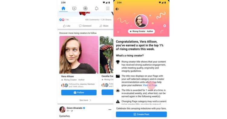 Facebook จะมีเครื่องมือใหม่ ให้ครีเอเตอร์แนะนำให้ลูกเพจไปติดตามครีเอเต ...