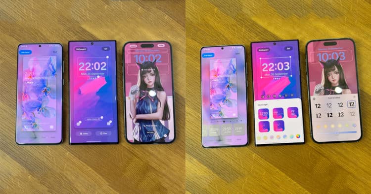 ฟีเจอร์หน้า Lock Screen บน Samsung One UI 5.0 beta 3 สามารถปรับแต่งได้ ...