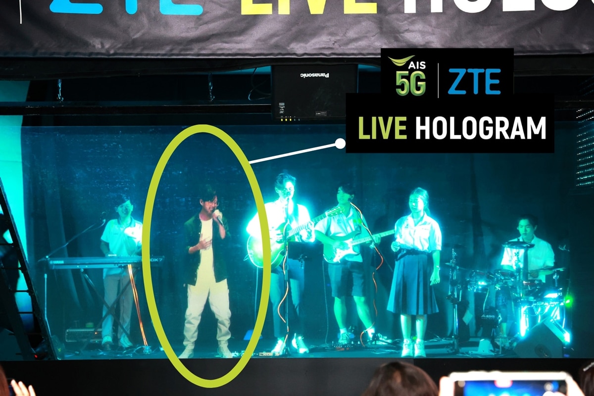 Ais 5g จับมือ Zte โชว์ Live Hologram จัดถ่ายทอดสดจากต่างสถานที่ได้แบบ