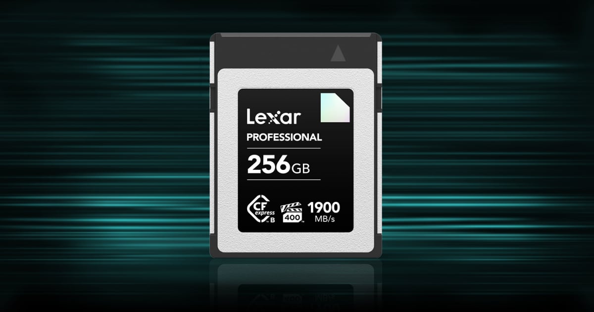 Lexar เปิดตัวหน่วยความจำ TYPE B DIAMOND Series ที่เร็วที่สุดในโลก