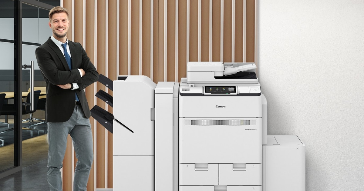 Canon imagePRESS C270 และ C265 พรินเตอร์ระดับโปรดักชัน เสริมศักยภาพ ...