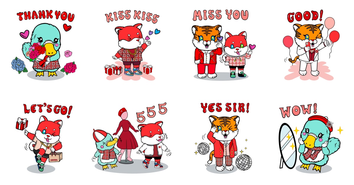 Central ฉลองครบรอบ 75 ปี แจก LINE Sticker ชุดพิเศษ โหลดฟรี 22 พ.ย. - 21 ...