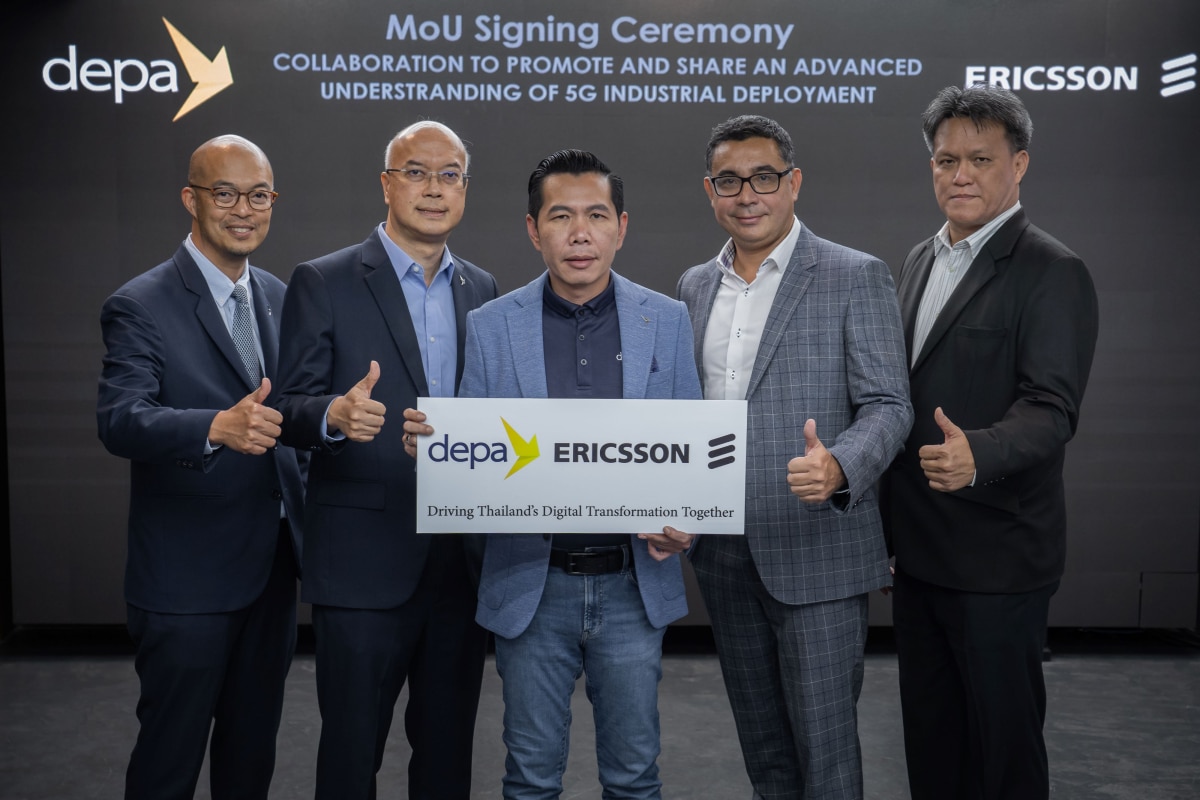 Ericsson x depa จับมือผลักดันการทำ ดิจิทัลทรานส์ฟอร์เมชัน ด้วยเครือข่าย 5G ในประเทศไทย