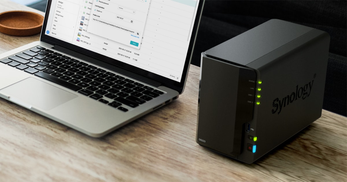 Synology DiskStation DS223 ขนาด 2 เบย์ NAS สำหรับใช้งานในบ้านและ ...