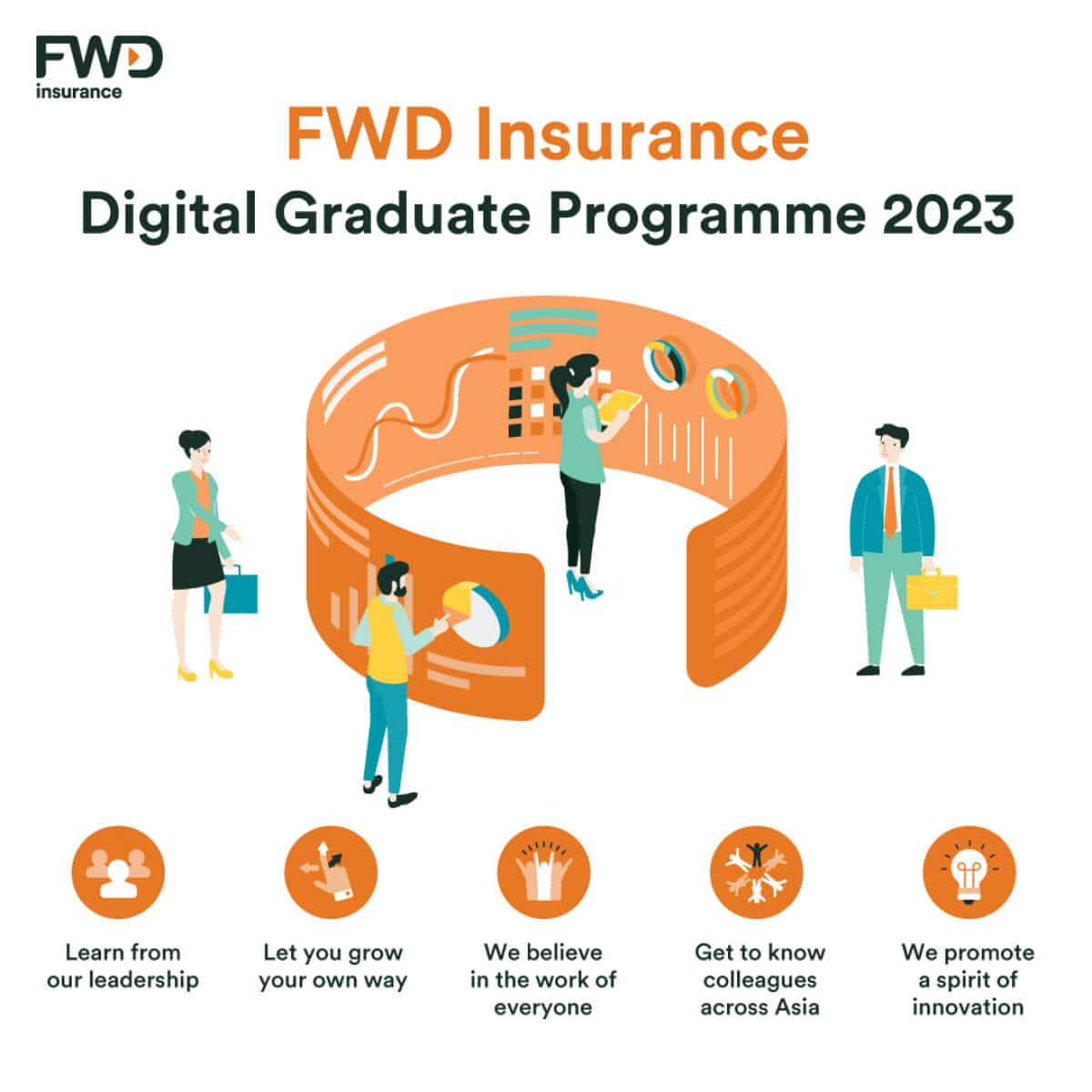 โครงการ FWD Digital Graduate Programme ชวนคนรุ่นใหม่ สร้างประสบการณ์ ...