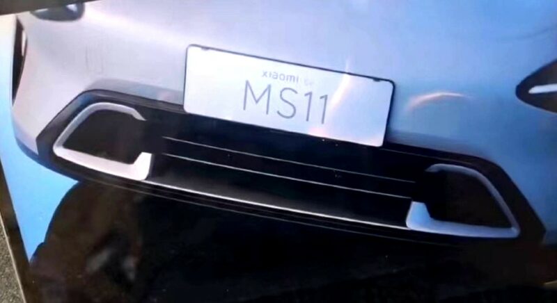 หลุดภาพแรก Xiaomi MS11 รถยนต์ไฟฟ้า EV 100% เตรียมขายในจีนต้นปี 2024
