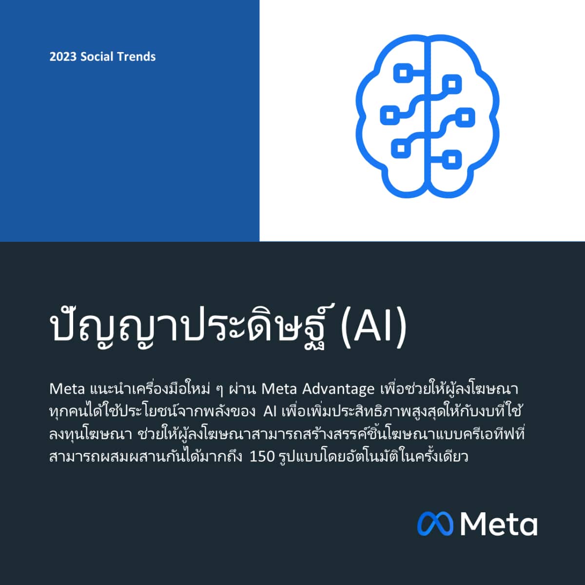 Meta แนะนำ 7 Social Trends ที่กำหนดทิศทางธุรกิจไทยในปี 2566