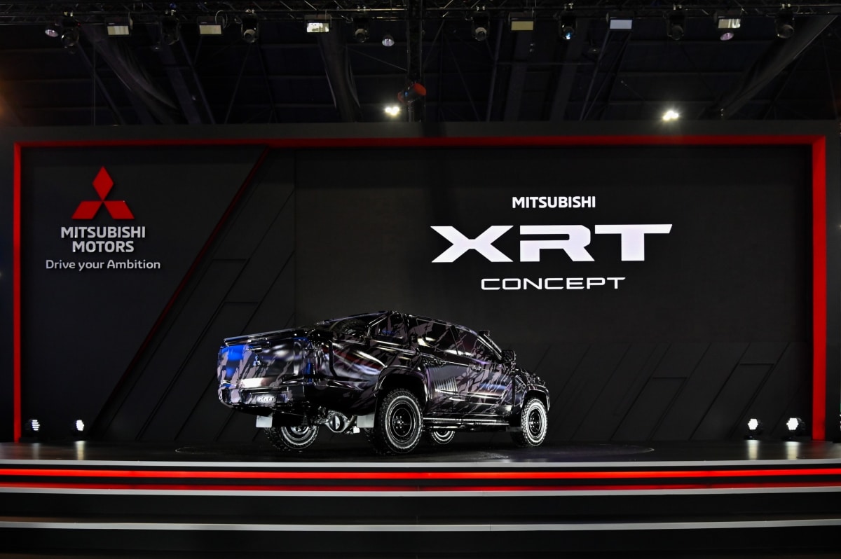 เผยโฉม “Mitsubishi XRT Concept” รถกระบะต้นแบบ ไทรทัน รุ่นใหม่ที่งาน ...