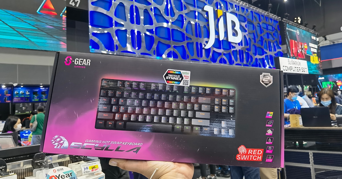 S-Gear SCYLLA เกมมิ่งคีย์บอร์ดเมคานิคัล ปรับแต่งได้ตามใจ วางจำหน่ายแล้ว