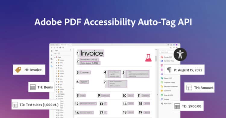 เปิดตัว Adobe PDF Accessibility Auto-Tag API เข้าถึง เอกสาร ดิจิทัลได้มากยิ่งขึ้น