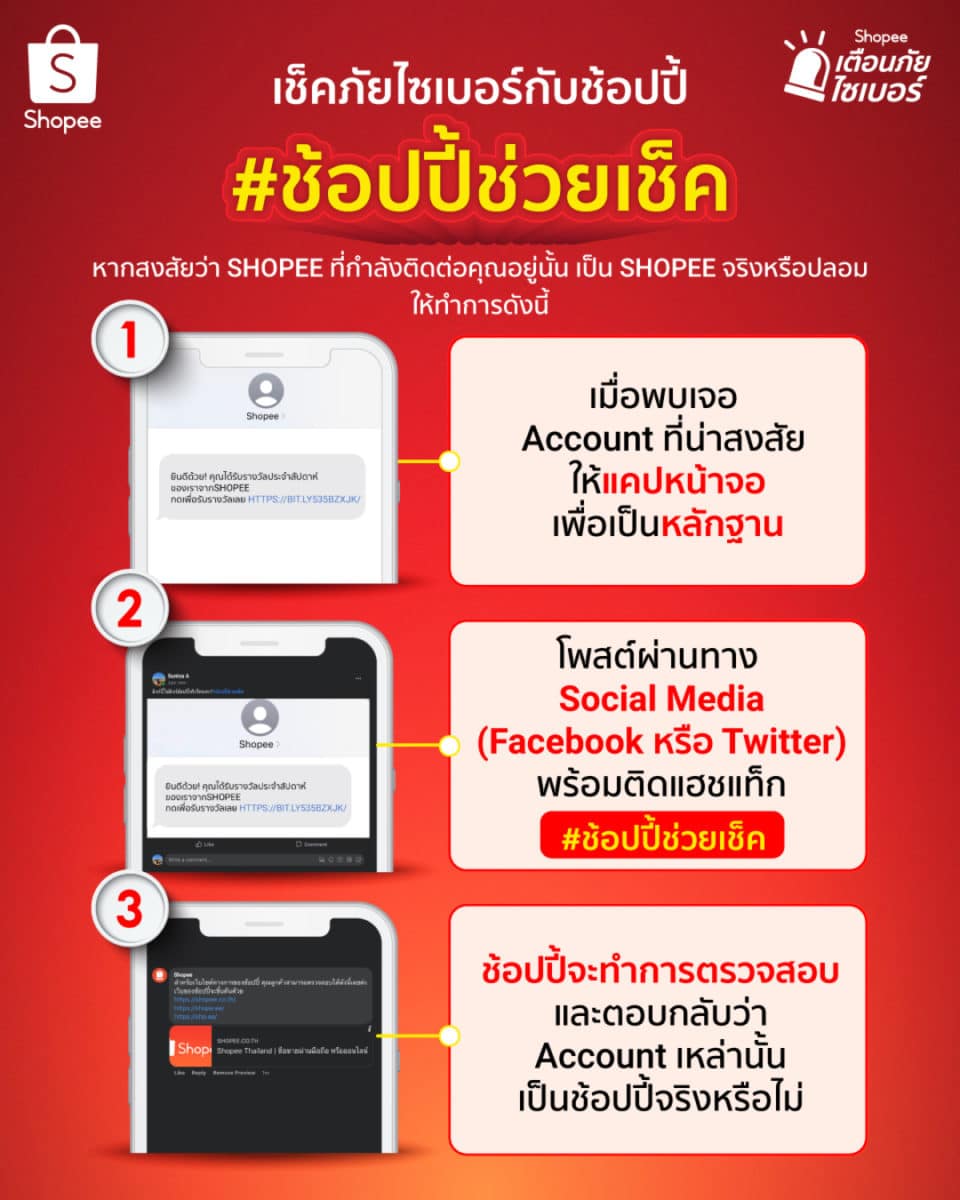 “Shop Safe with Shopee ช้อปปลอดภัยกับ ช้อปปี้” โปรแกมใหม่ ให้ผู้ใช้งาน ...