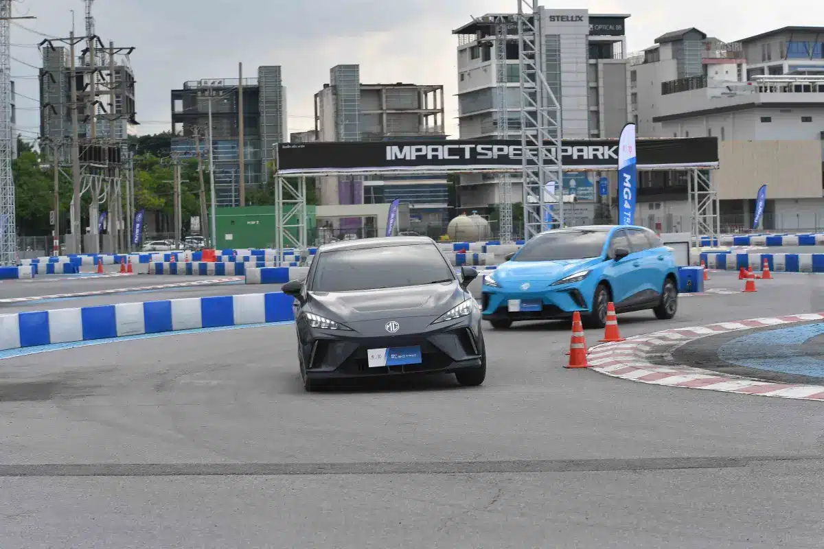 เอ็มจี ชวนสัมผัสประสบการณ์เร้าใจในการขับขี่ ผ่านกิจกรรม “MG4 Track Experience”