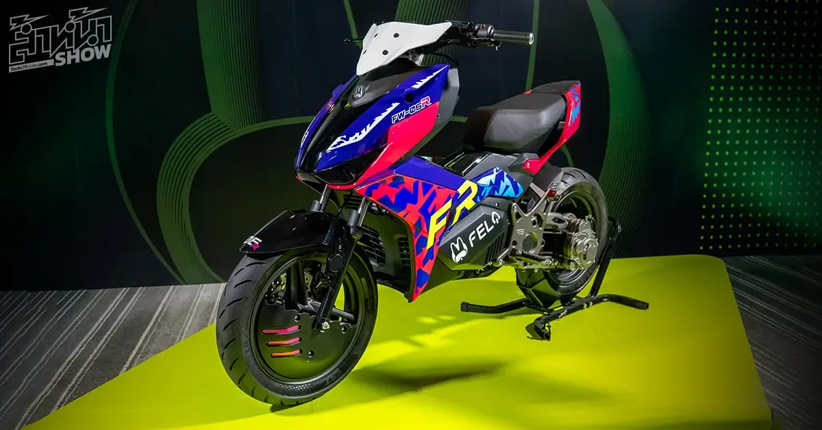 มอเตอร์ไซค์ไฟฟ้า FELO และ RAPID เปิดตัวในไทยพร้อมกัน 9 รุ่น